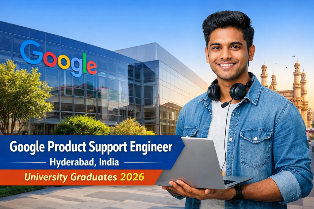 Google Product Support Engineer Job 2026 – University Graduate Role in ...